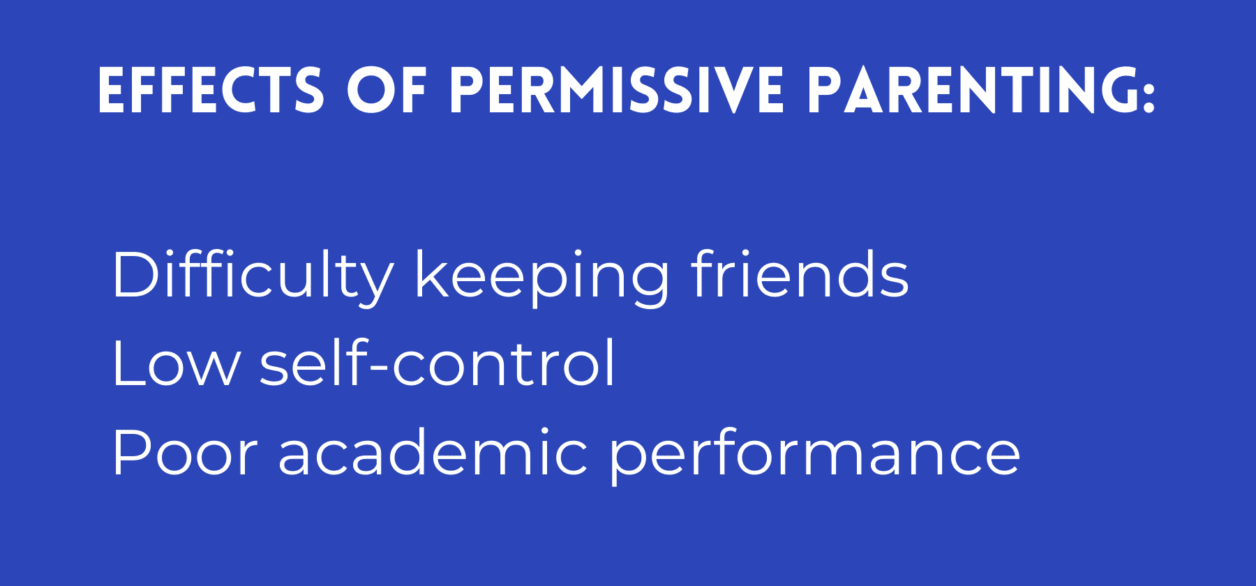 Permissive Parenting Style and Its Effects on Children